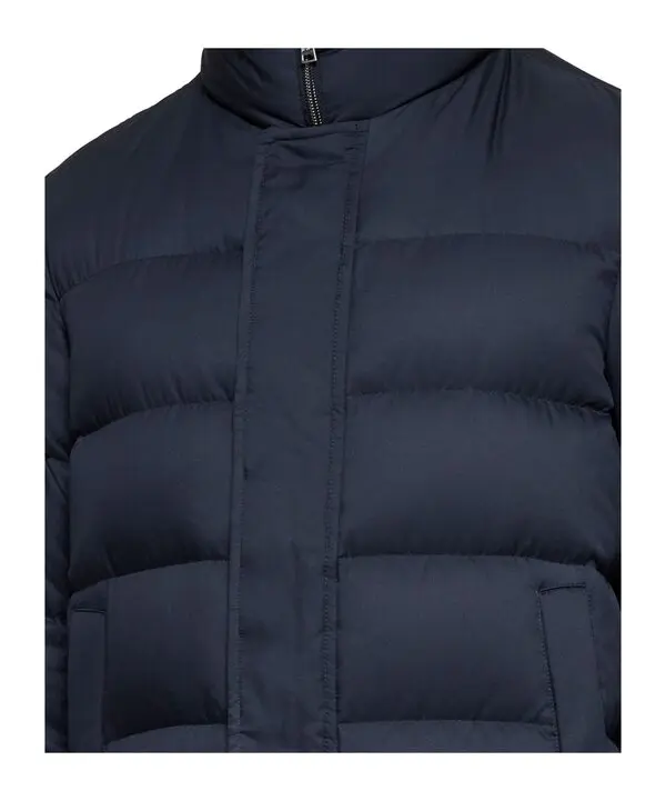Herno Padded Jacket With Removable Faux Fur Collar