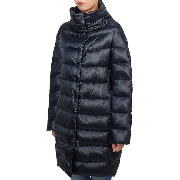 Herno Long-sleeved Down Jacket With Funnel Neck
