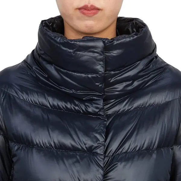 Herno Long-sleeved Down Jacket With Funnel Neck