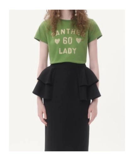 Valentino Garavani Crewneck T-shirt With Graphic Print - Laurel/birch