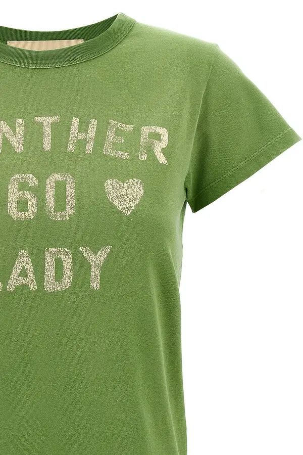 Valentino Garavani Crewneck T-shirt With Graphic Print - Laurel/birch
