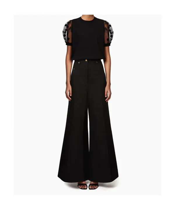 Nina Ricci Wide-leg Flared Pants