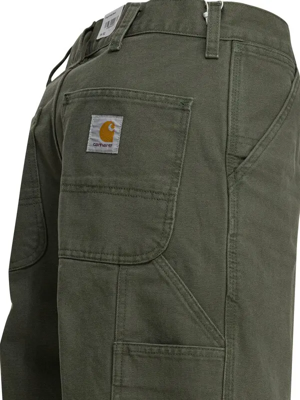 Carhartt Work In Progress Utility Patch-pocket Shorts - Green