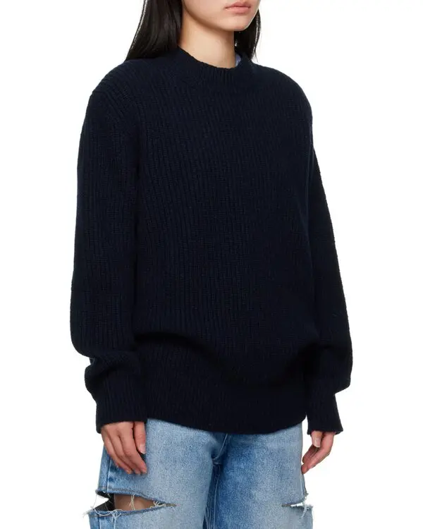 MAISON MARGIELA High-neck Long-sleeved Knitted Pullover