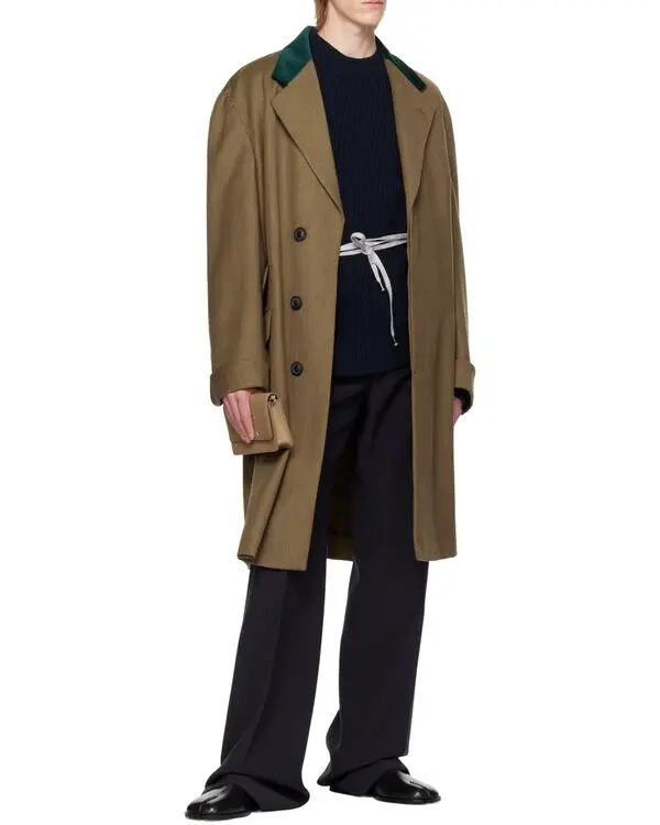 MAISON MARGIELA High-neck Long-sleeved Knitted Pullover