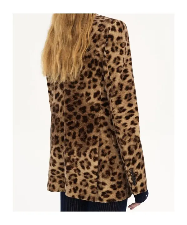 Chloé Leopard Print Blazer