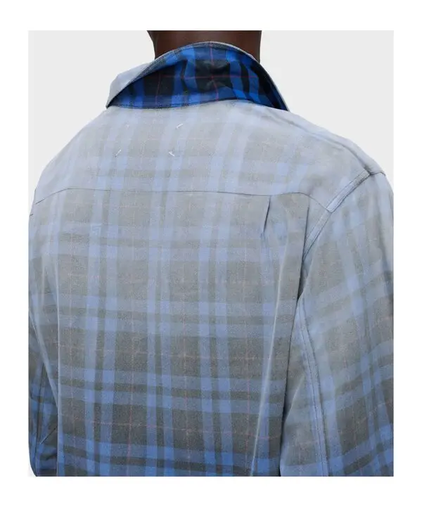MAISON MARGIELA Gradient Check Shirt