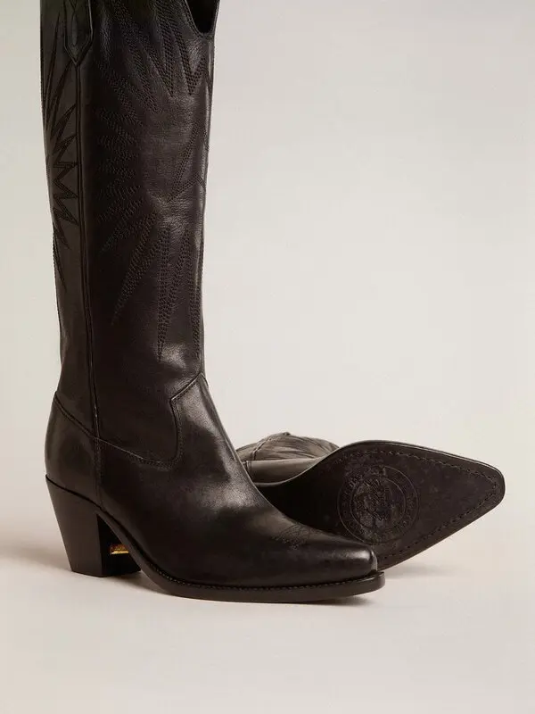 GOLDEN GOOSE Pointed Toe Cowboy Boots