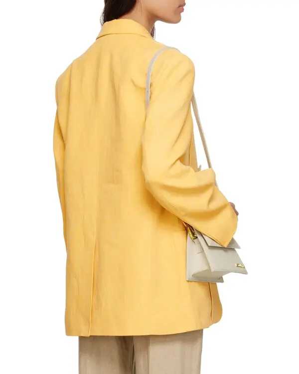 Jacquemus Buttoned Blazer - Yellow
