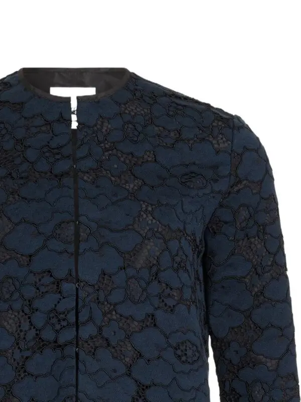 PATOU Lace Embellished Jacket - Black