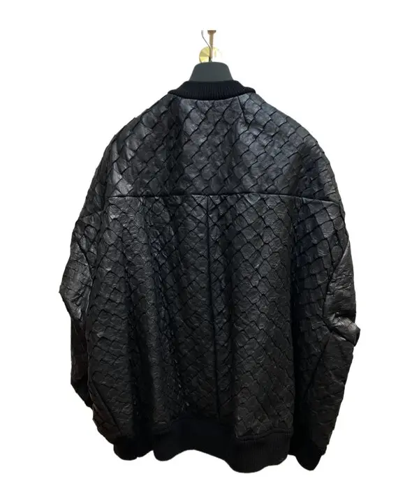 Rick Owens Long Sleeve Leather Jacket
