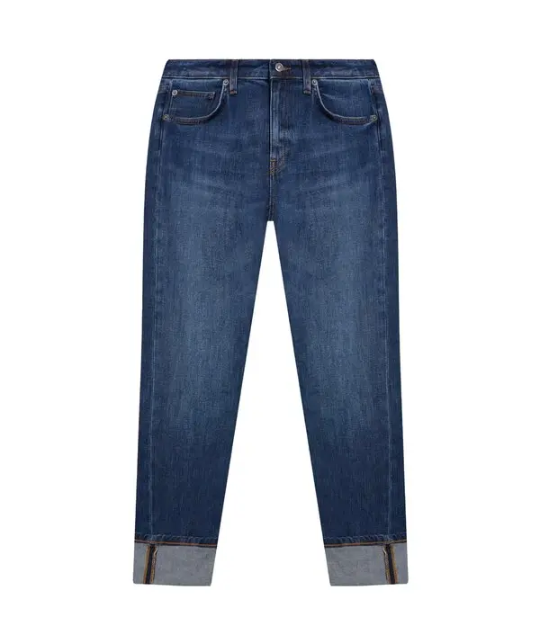 DONDUP Coco Cuffed Slim Jeans - Blue