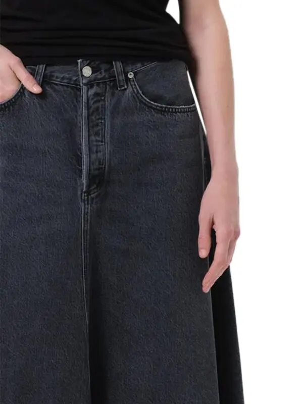 AGOLDE High-waist Wide-leg Jeans