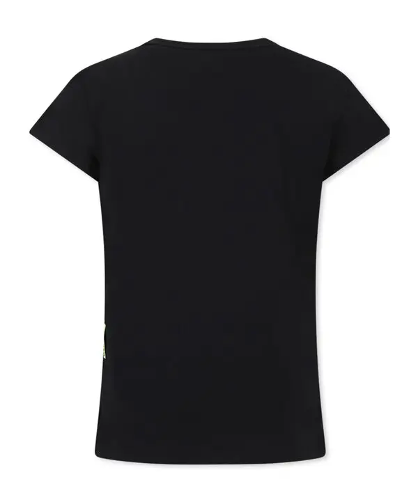 BARROW Smiley Face Embroidered T-shirt