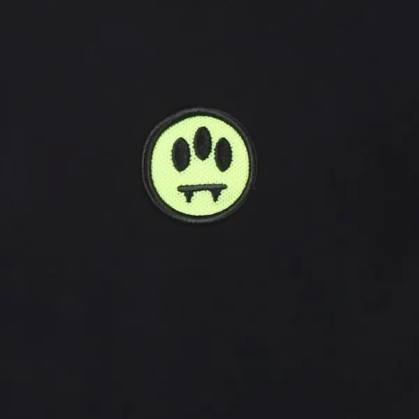 BARROW Smiley Face Embroidered T-shirt