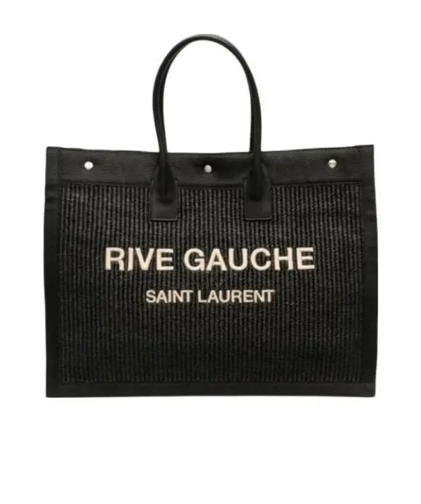 Saint Laurent Rive Gauche Tote Bag - Black