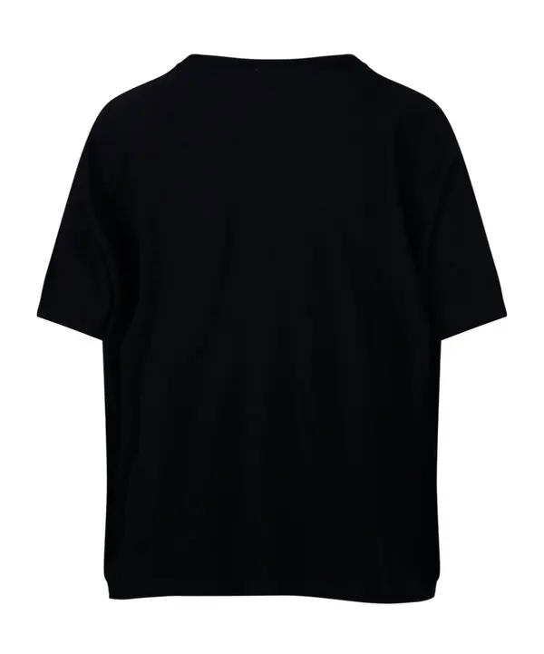 ROBERTO COLLINA Crewneck Short-sleeve T-shirt - Black