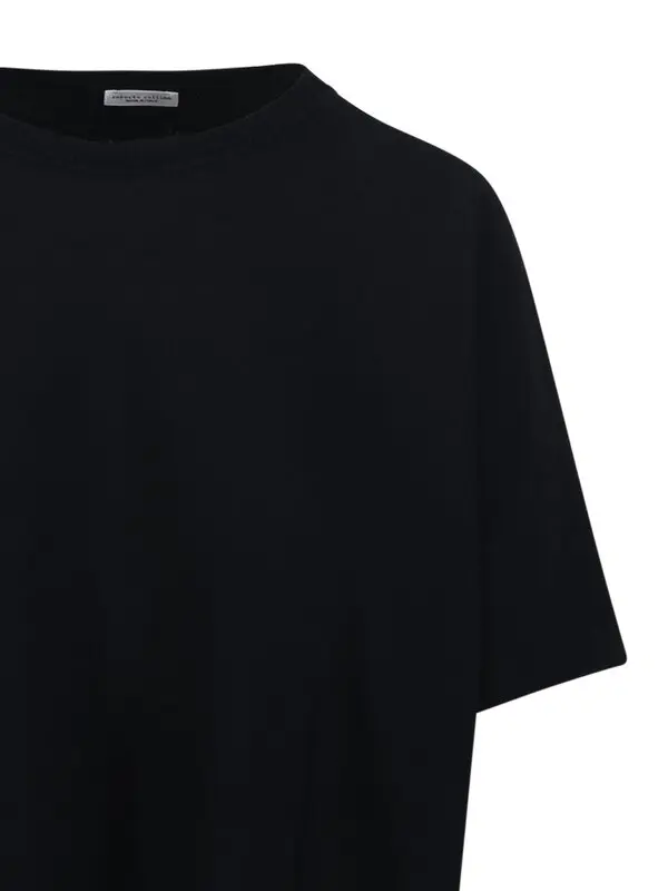 ROBERTO COLLINA Crewneck Short-sleeve T-shirt - Black