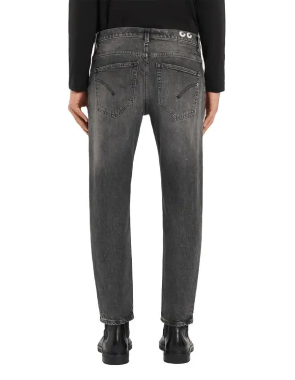 DONDUP Button-fastening Five-pocket Jeans - Black