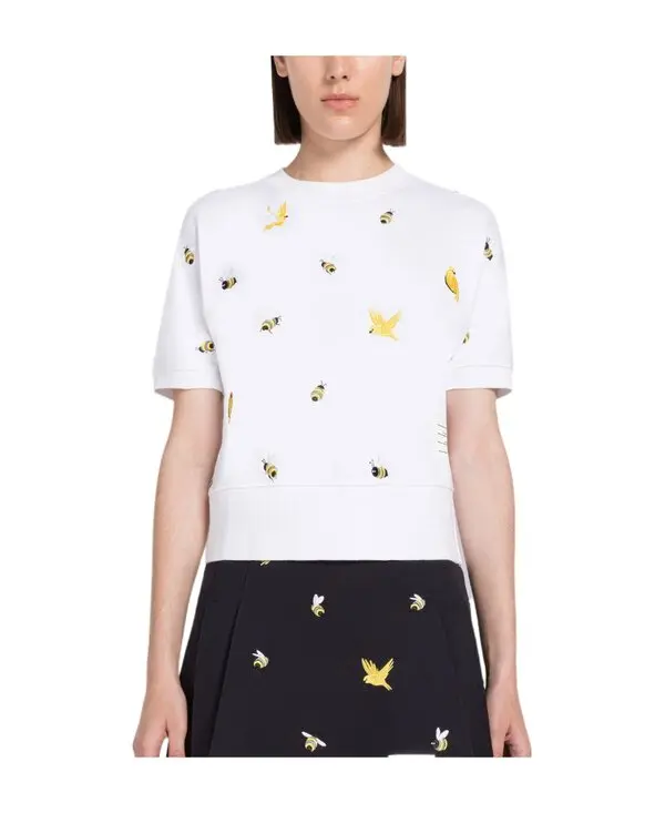 Thom Browne Embroidered T-shirt