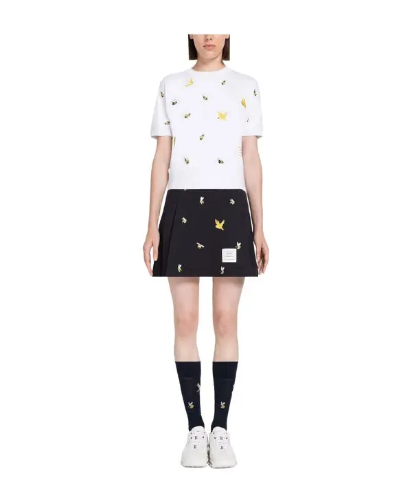 Thom Browne Embroidered T-shirt