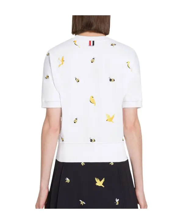Thom Browne Embroidered T-shirt