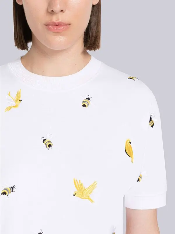 Thom Browne Embroidered T-shirt