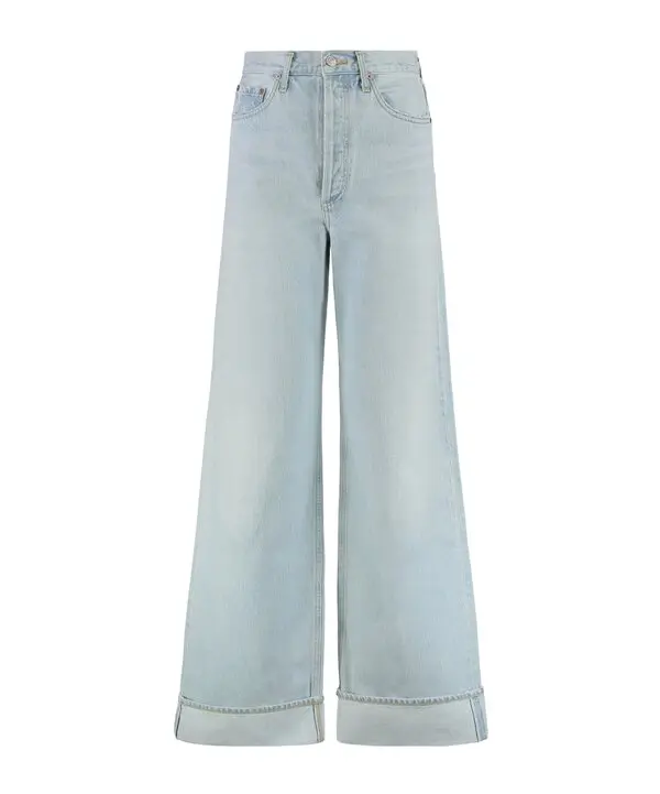 AGOLDE Dame Wide-leg Jeans