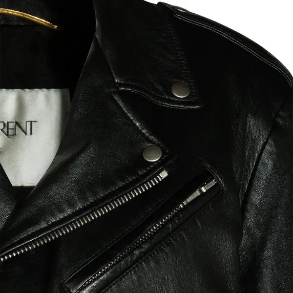 Saint Laurent Zip-up Biker Jacket