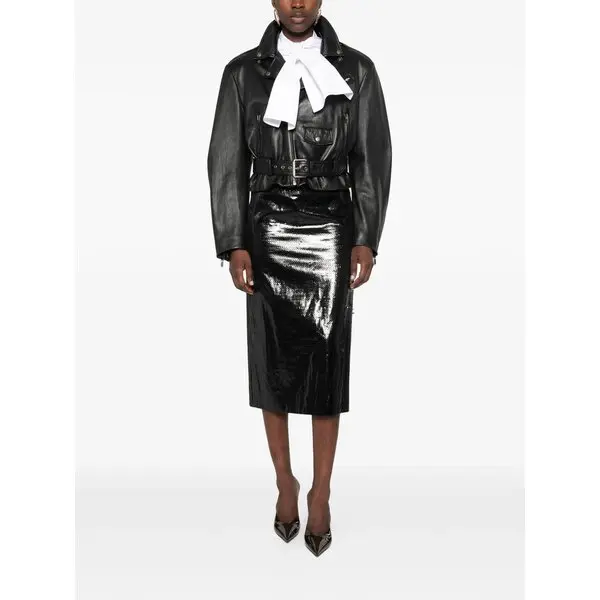 Saint Laurent Zip-up Biker Jacket