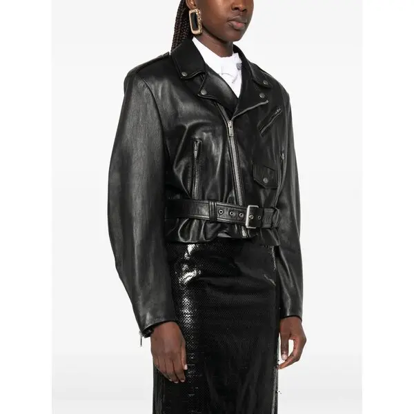 Saint Laurent Zip-up Biker Jacket