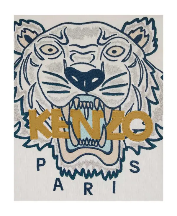 Kenzo Embroidered Tiger Logo Sweatshirt