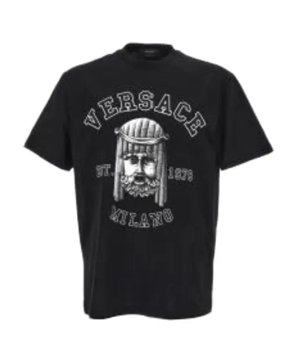 Versace Logo-print Detail T-shirt