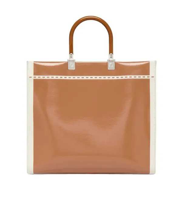 Fendi Sunshine Medium Tote Bag - Brown