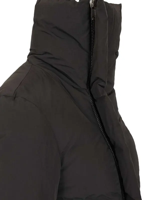 Rick Owens Asymmetrical Quilted Jacket - Black