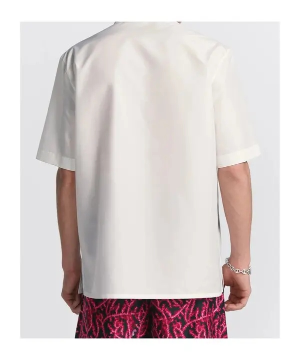 Dior Zip-up Short-sleeved Shirt