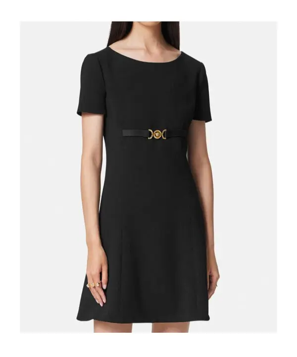 Versace Medusa '95 Crewneck Mini Dress