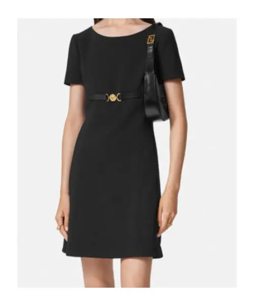 Versace Medusa '95 Crewneck Mini Dress