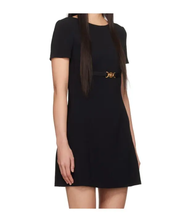 Versace Medusa '95 Crewneck Mini Dress