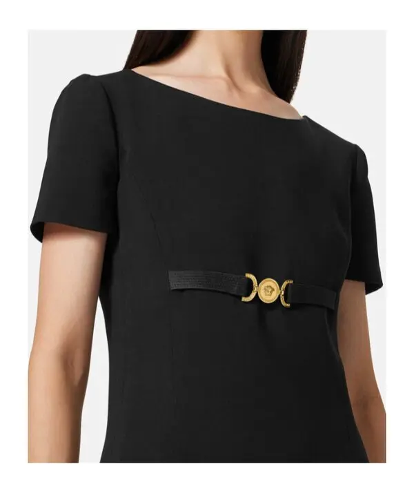 Versace Medusa '95 Crewneck Mini Dress