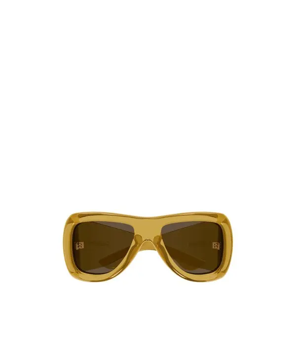 Saint Laurent Howl Oversized Sunglasses - Brown
