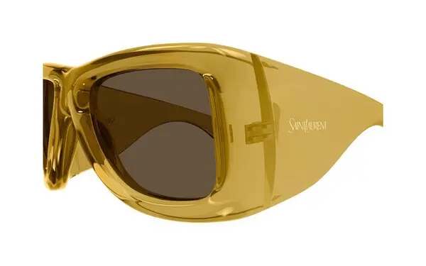 Saint Laurent Howl Oversized Sunglasses - Brown