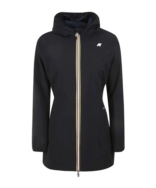K-WAY Zip-up Hooded Coat