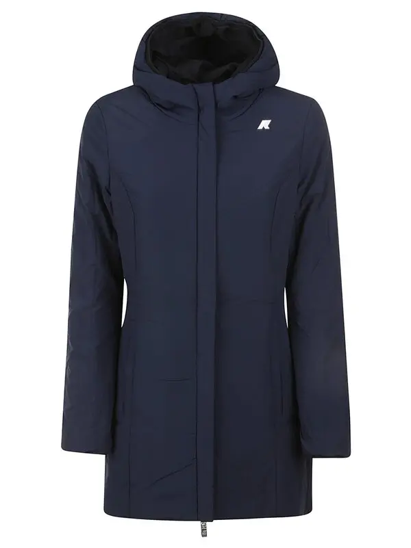 K-WAY Zip-up Hooded Coat