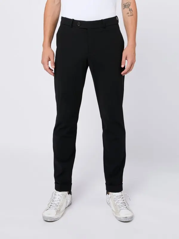 RRD Winter Tapered-leg Tailored Chino Pants - Black
