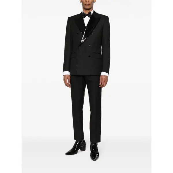 Dolce & Gabbana Tailored Belt Loop Pants - Black