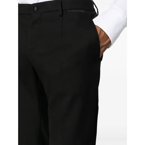 Dolce & Gabbana Tailored Belt Loop Pants - Black
