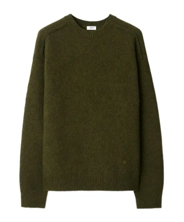 Burberry Long Sleeved Crewneck Knitted Jumper - Glen