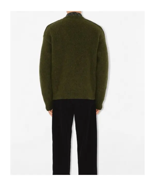 Burberry Long Sleeved Crewneck Knitted Jumper - Glen