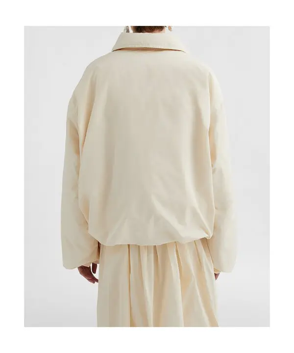 JIL SANDER Down Jacket With Pointed Collar